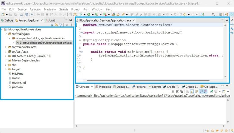 How to Create Spring Boot Project using Spring Initializr? - paulsofts How to Create Spring Boot Project using Spring Initializr? - paulsofts