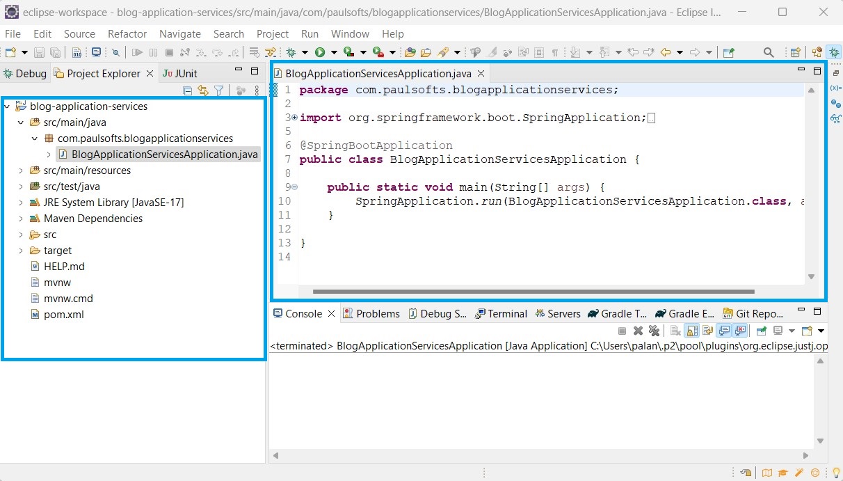 How to Create Spring Boot Project using Spring Initializr? - paulsofts